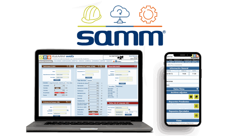 SOFTWARE DE MANTENIMIENTO SAMM | Idae Soluciones S.A.S